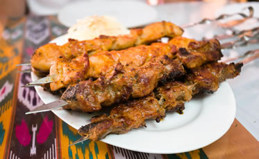 Halal Kebabs buy in Kashkar Kafe | Kashkar Cafe